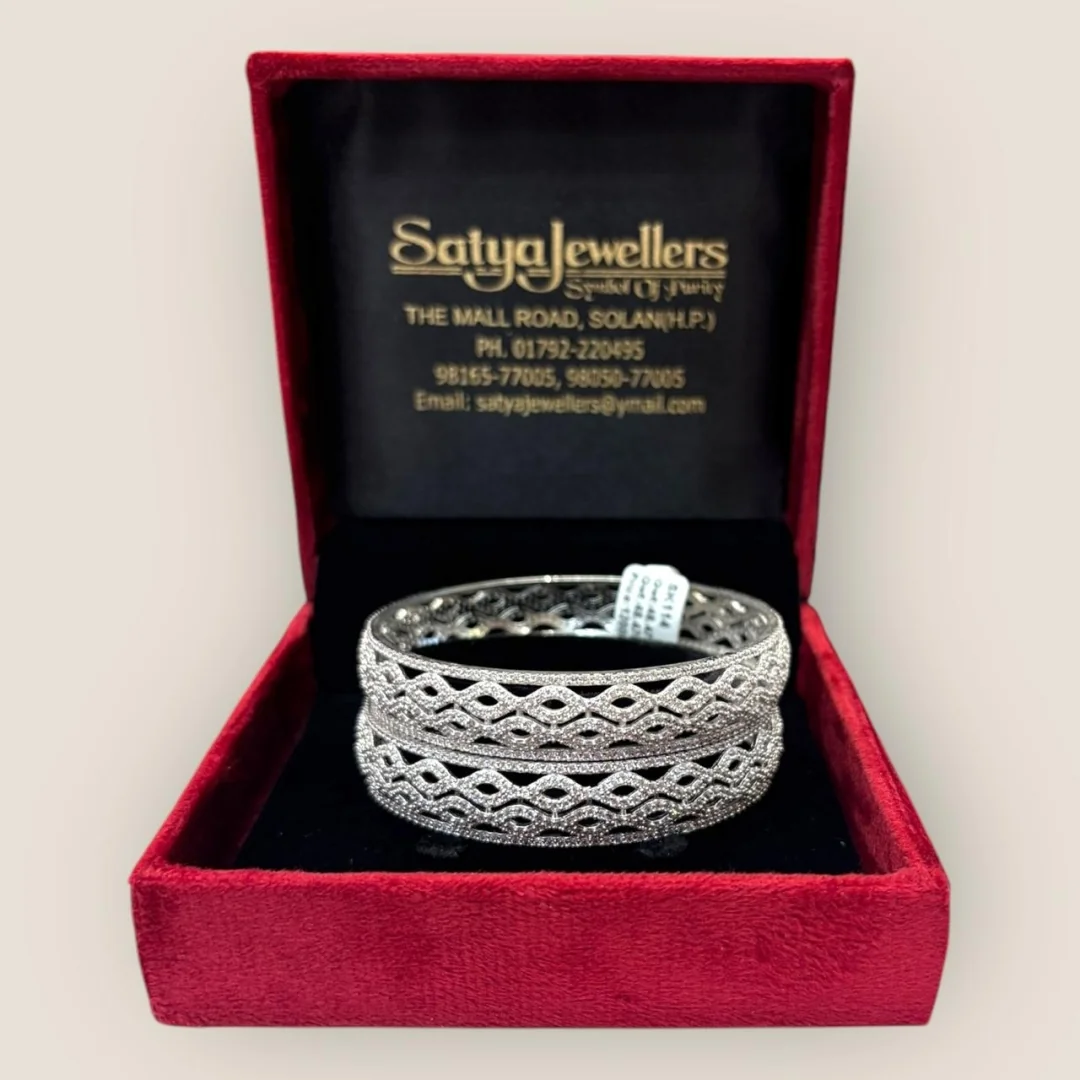 BEAUTIFUL STERLING SILVER KARA PAIR |SK114